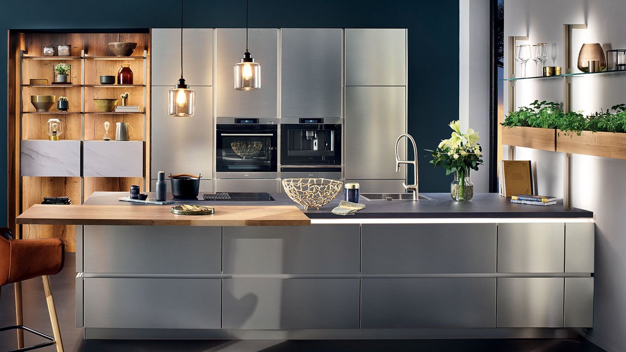 Modèle Inox, cuisine sur-mesure | Cuisines Références